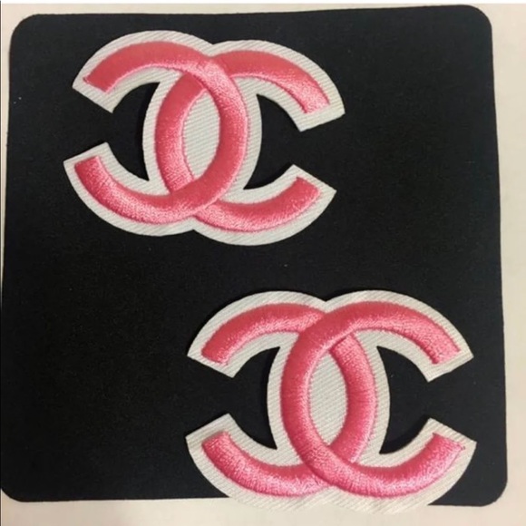 Accessories | 2 Pink Cc Iron On Patch | Poshmark